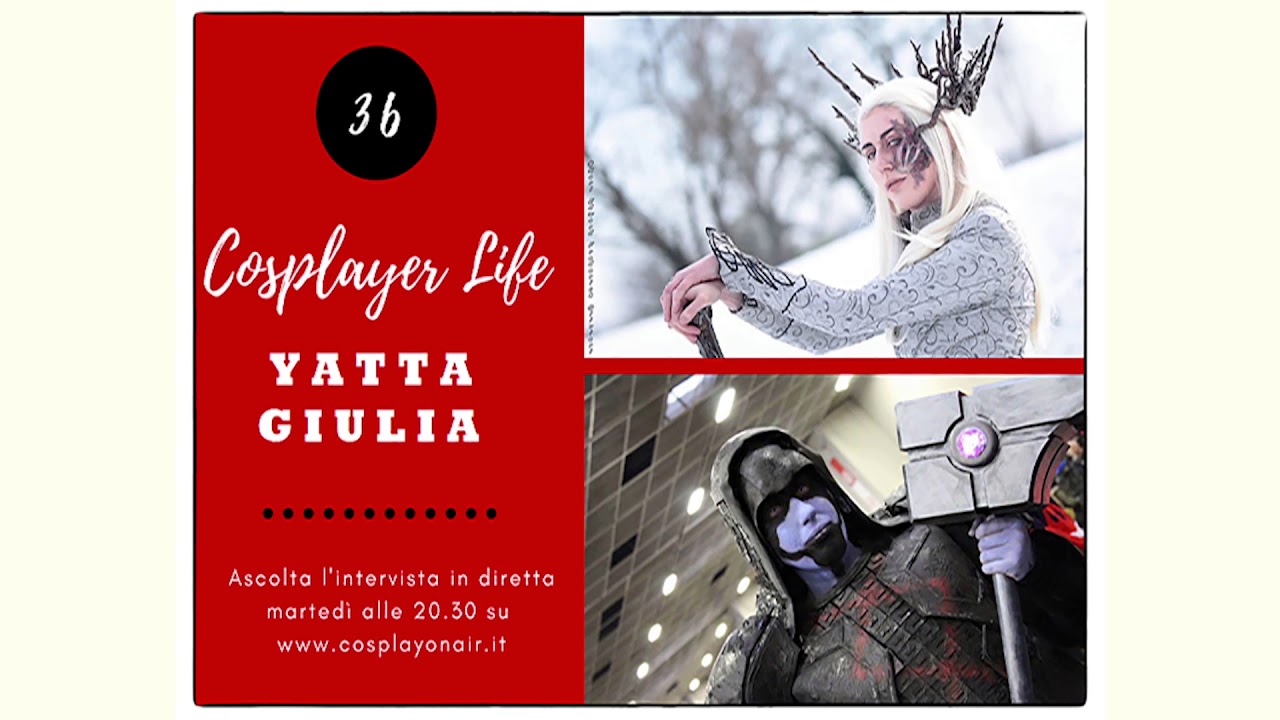 Cosplay on Air Intervista a Yatta Giulia - YouTube