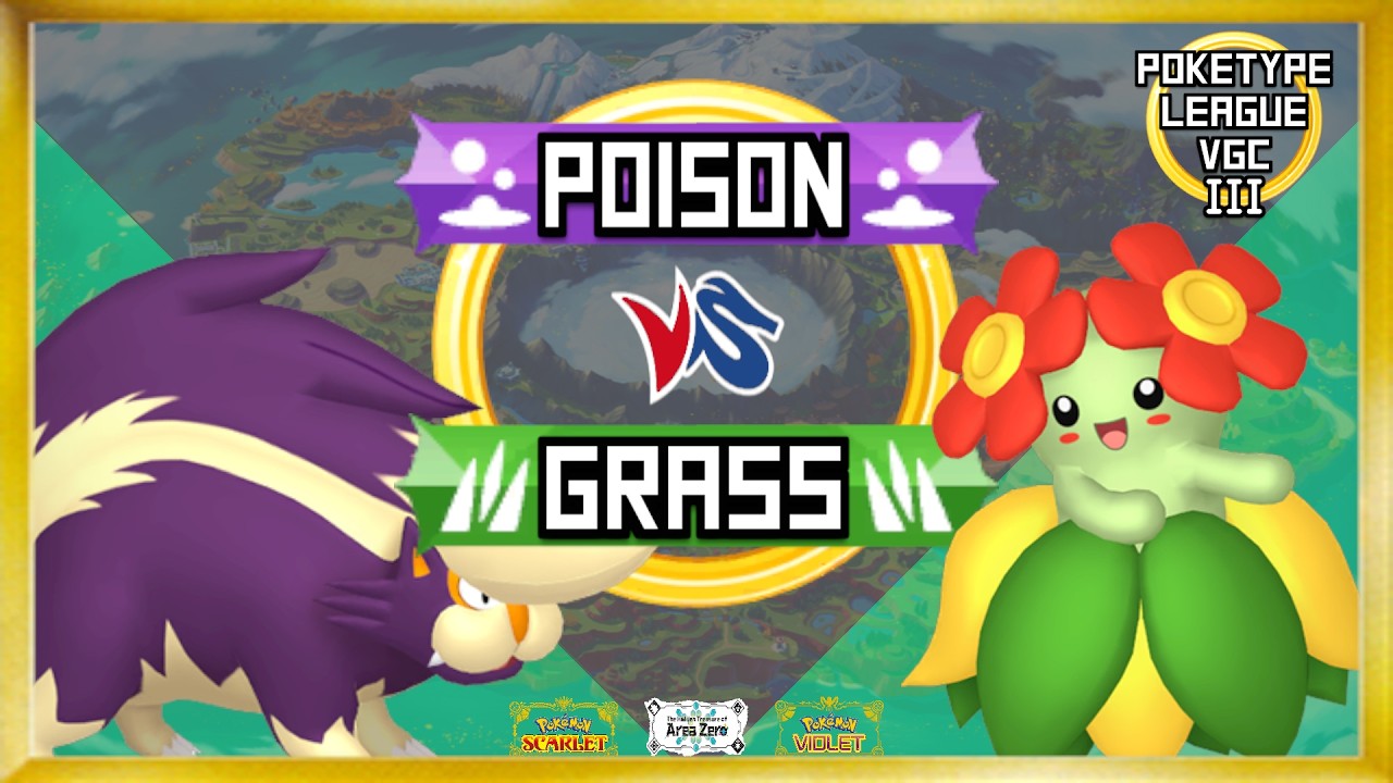 POISON TYPES vs GRASS TYPES! Who Wins with METRONOME? | PokeType League ...
