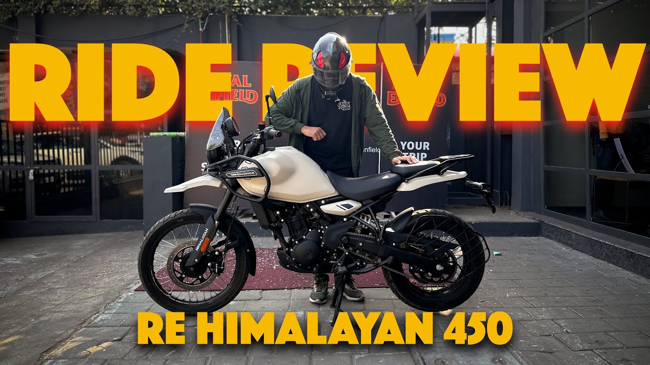 RIDE REVIEW OF HIMALAYAN 450 BY ROYAL ENFIELD | GEAR TEST | - YouTube