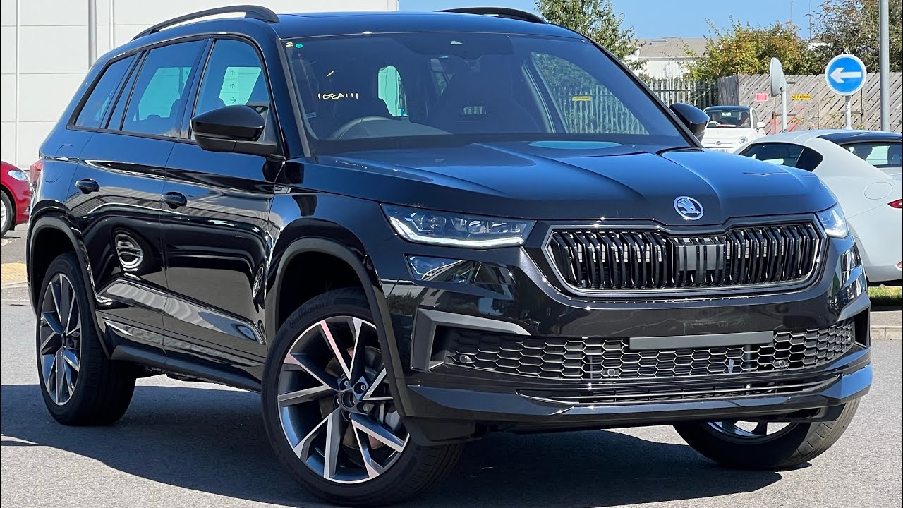 Brand New Skoda Kodiaq 2.0TSI SportLine 4WD DSG Black Magic Pearl ...