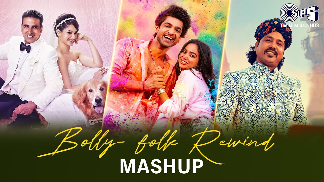 Bolly-Folk Rewind (Mashup) | Bollywood Evergreen Hits | Mashup Retro ...