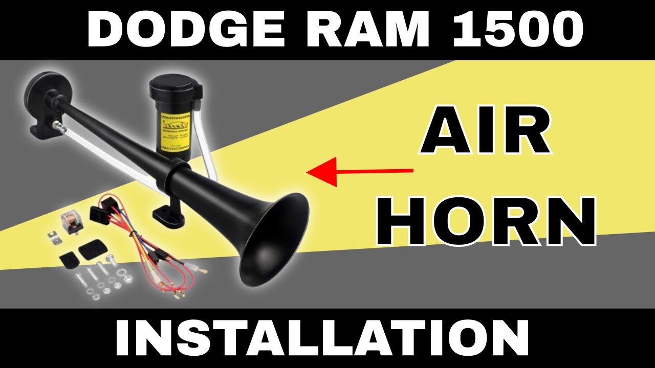 Step by Step: Air Horn Installation Guide for Beginners (JOATD) - YouTube