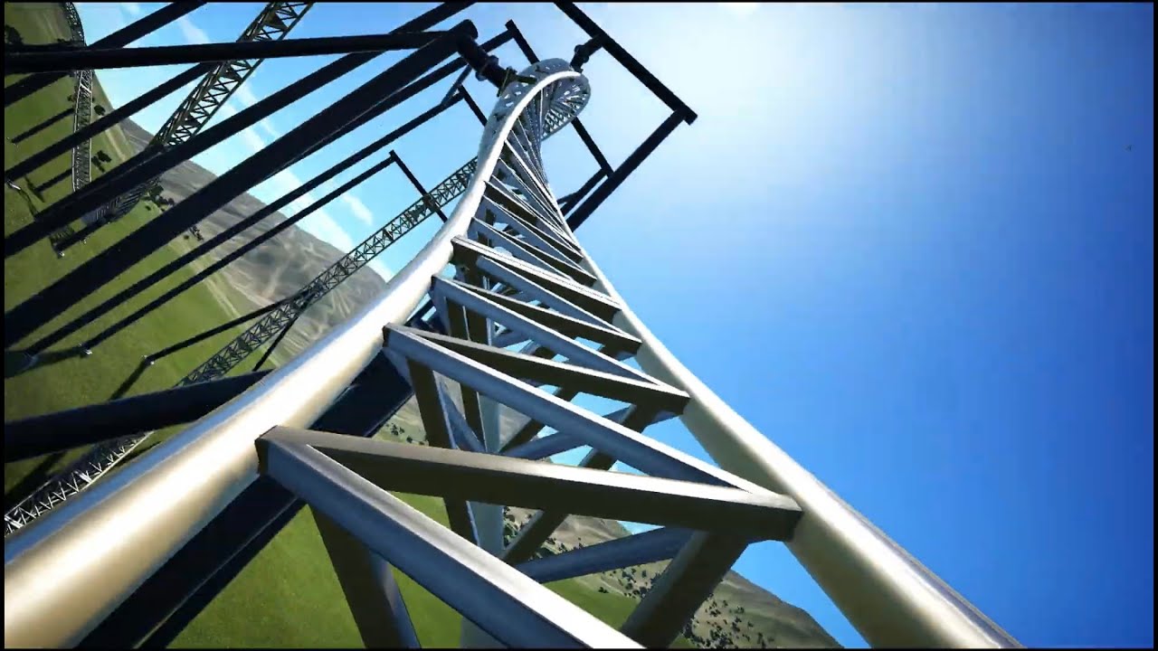 Intamin Vertical Launch Coaster (Prototype) - YouTube