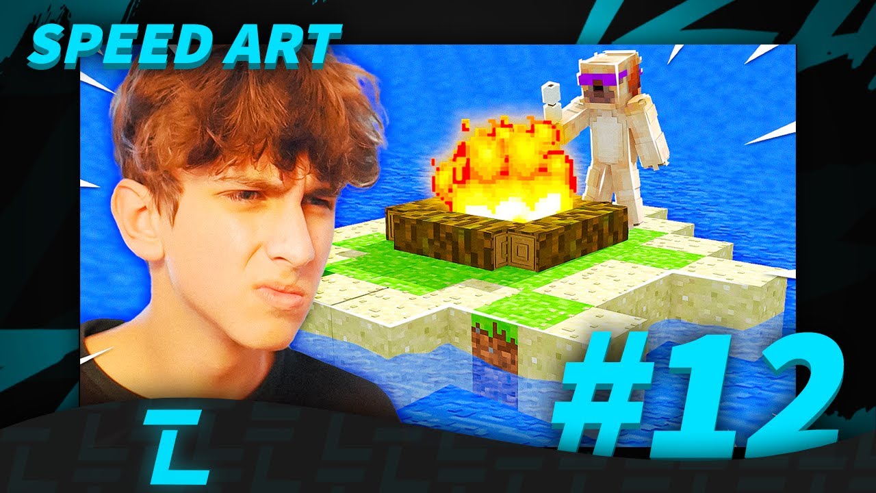 🎨 Speed Art - Thumbnail Minecraft for Maccarita | #12 🎨 - YouTube