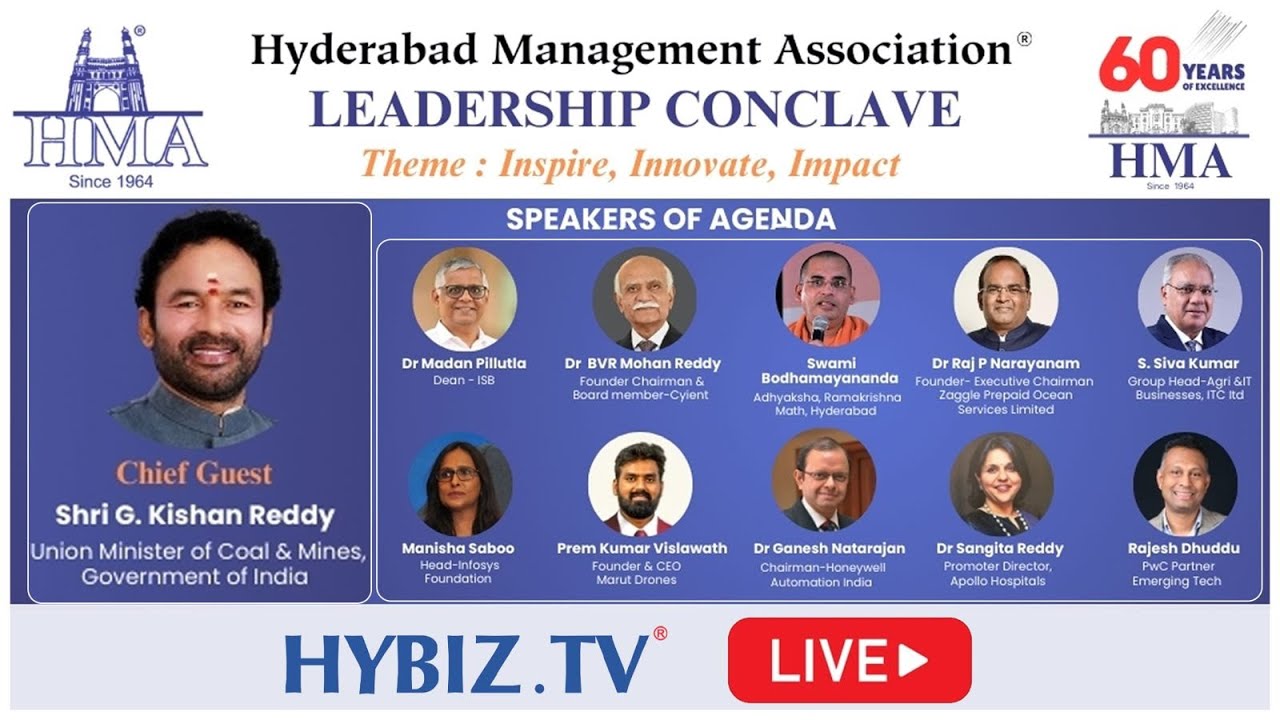 HMA Leadership Conclave 2025 | Inspire-Innovate-Impact | Minister ...