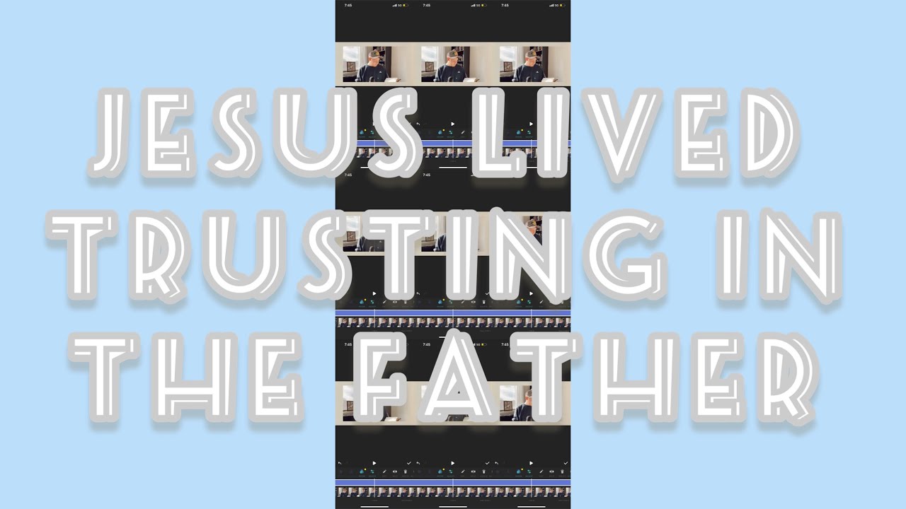 Jesus Lived Trusting the Father ️‍🔥🕊🙏🏻 || Short Teachings - YouTube
