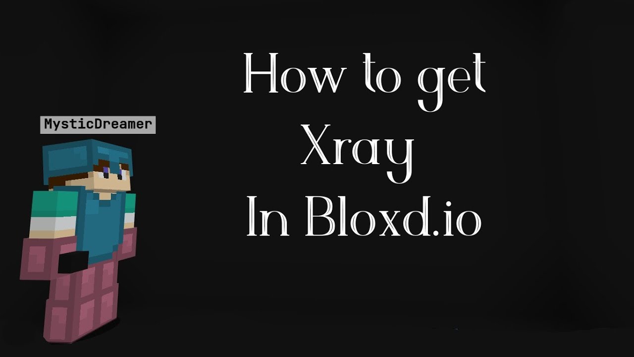 Bloxd.io XRAY tutorial without texture packs - YouTube