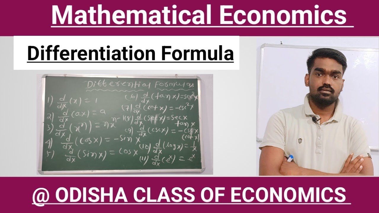 +3 1st Semester | Differentiation Formula || Derivatives Formula ...