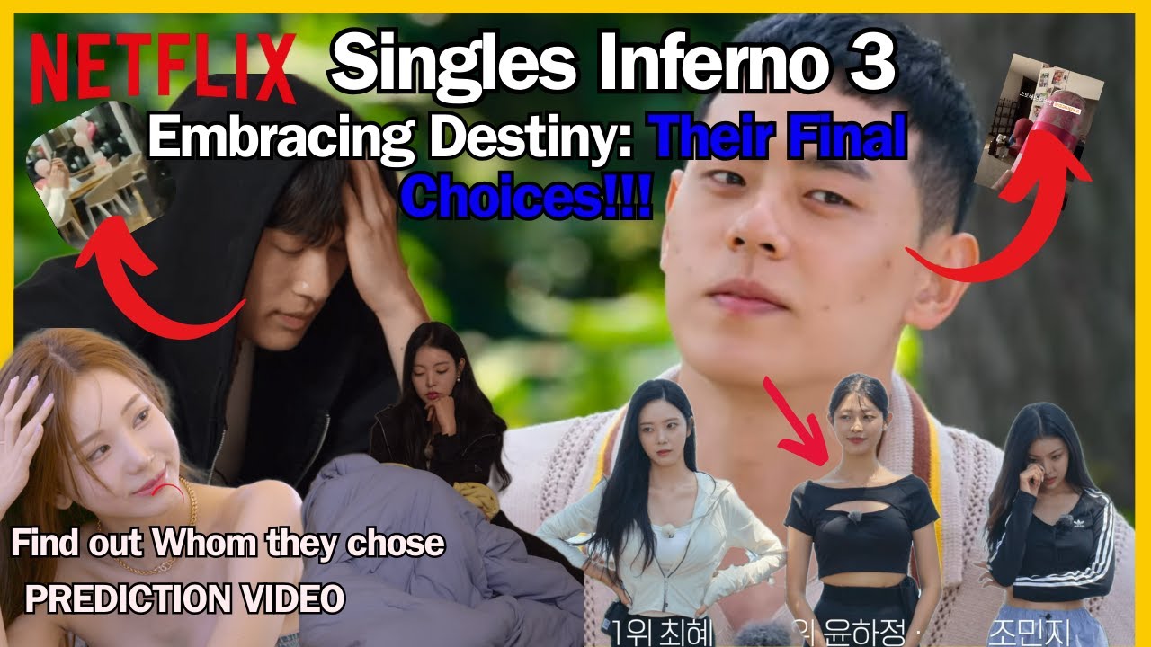 GwanHee Chose Hyeseon; Minwoo's Final choice here and Why... Singles Inferno 3 finale ...