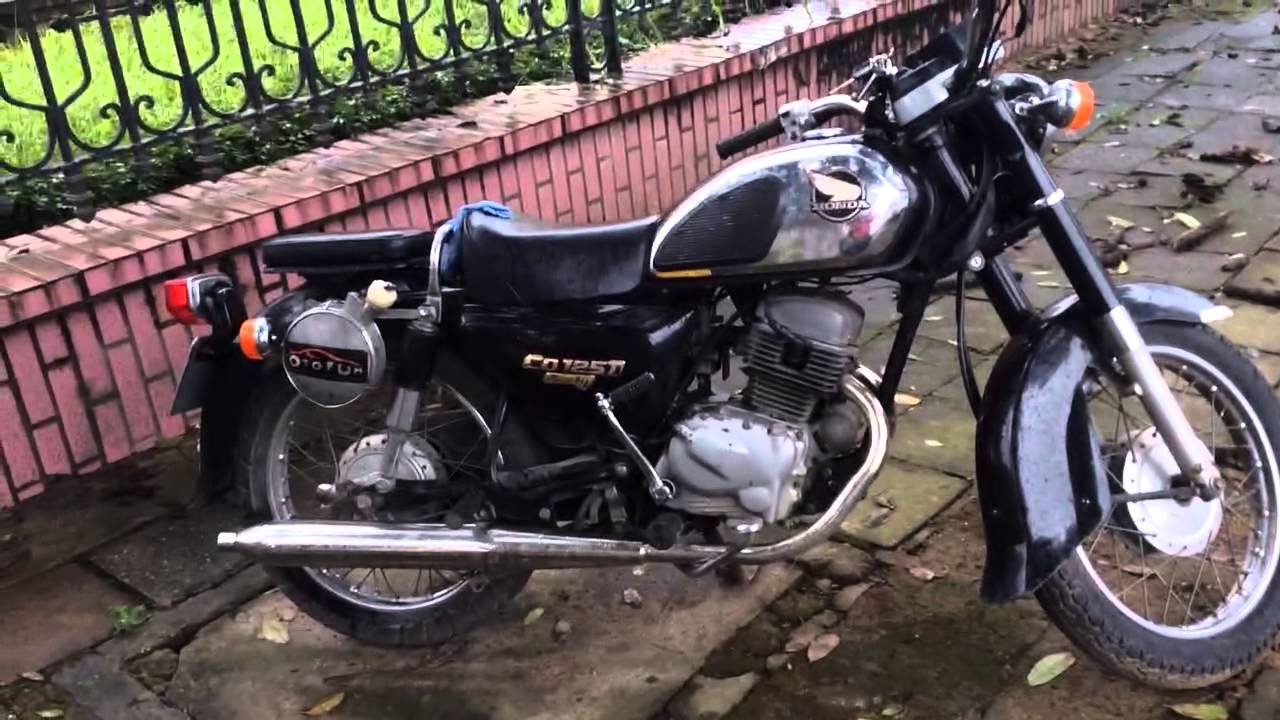 CD benly 125 - YouTube