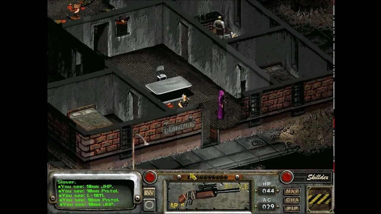 Let's Play Fallout 2: Restoration Project - 41 - Slaver Slaughter - YouTube