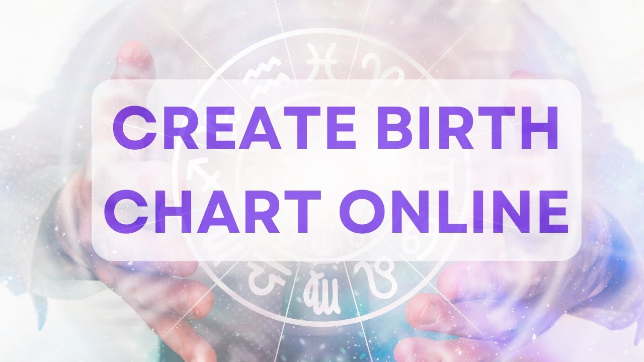 How to create your birth chart or Rashi chart online - YouTube
