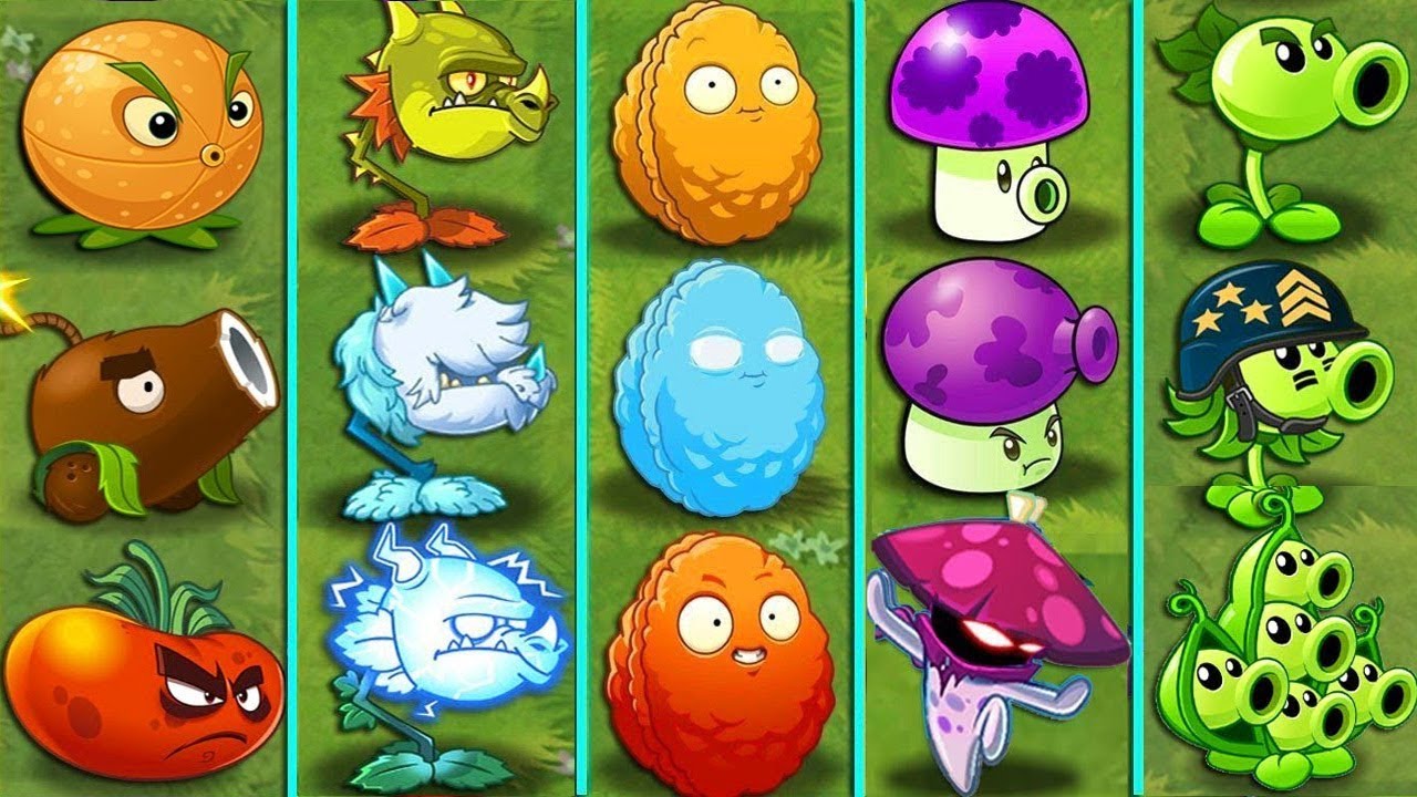 PvZ 2 Discovery - Every Plants Evolution NOOB - PRO - HACKER | Plants ...