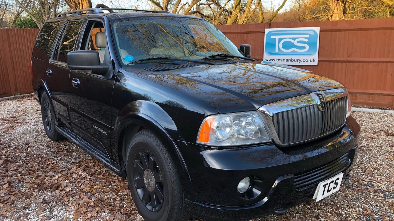2004 Lincoln Navigator 7st 4x4 5.4i V8 Triton Super Size SUV - YouTube