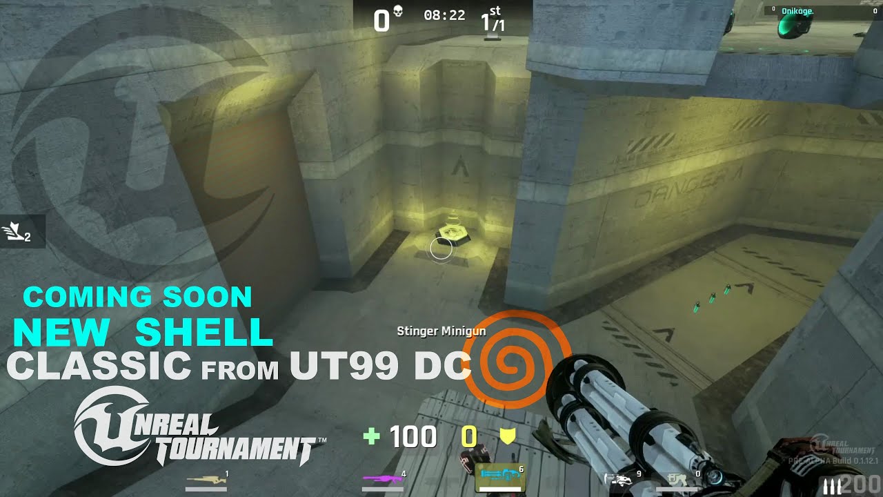 Unreal Tournament 4 - New Retro Shell - Classic from UT99 Dreamcast ...
