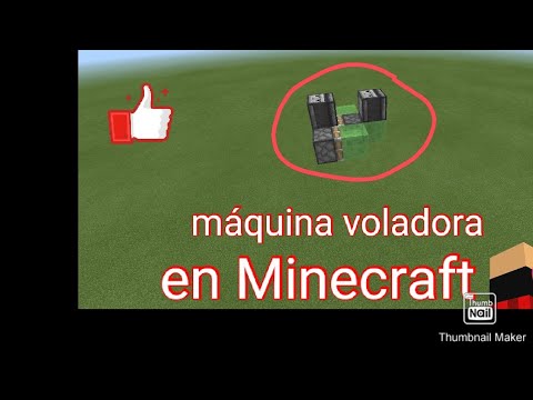 Oscarcitopro: cómo hacer una máquina voladora en Minecraft - YouTube