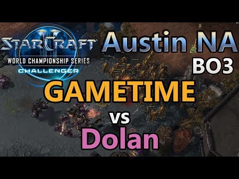 WCS Austin Challenger NA Open Qualifier #2 - GAMETIME (Z) vs Dolan (T)