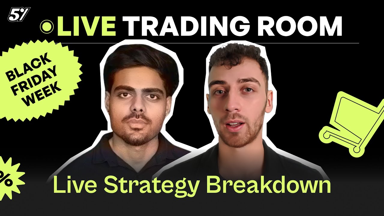 Forex LIVE Trading & Black Week Offers | Win Free Evaluations - YouTube