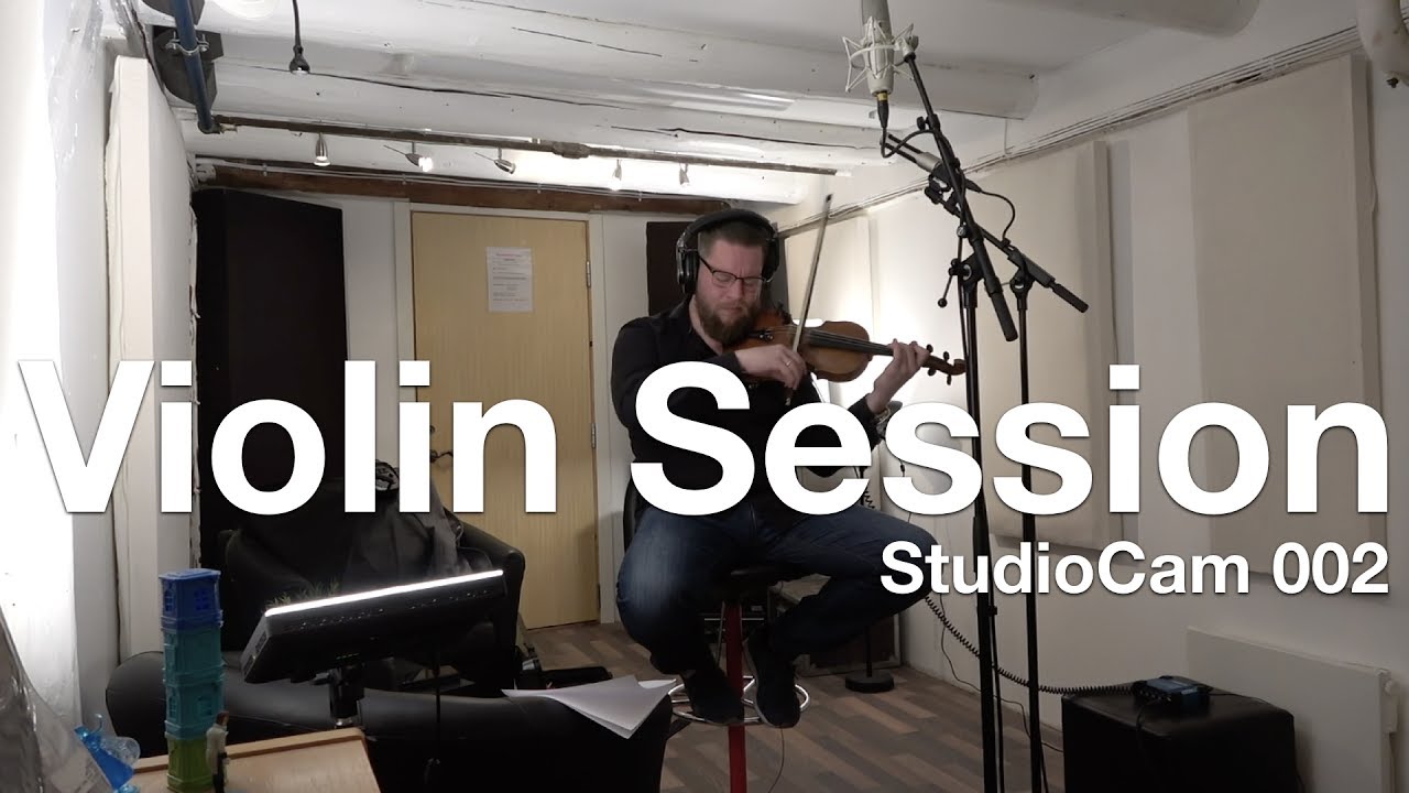 Recording Violin - StudioCam002 - YouTube