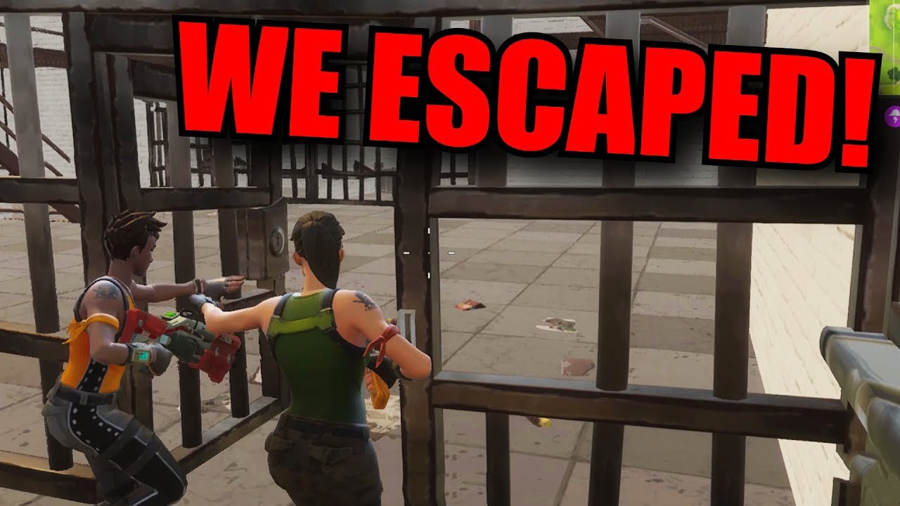 The Prison Break - Fortnite Battle Royale - YouTube