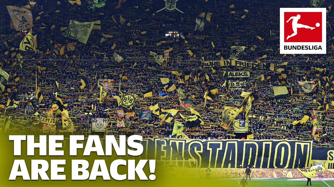 What an ATMOSPHERE! – Goose Bumps Scenes as Bundesliga Fans Return ...