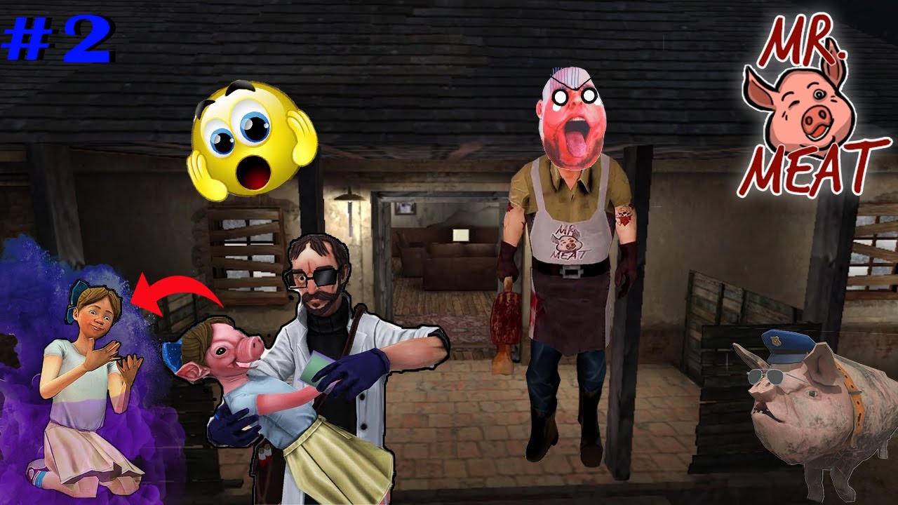 Mr Meat in Secret Ending | Mr Meat Full GamePlay |Horror Escape Room ...