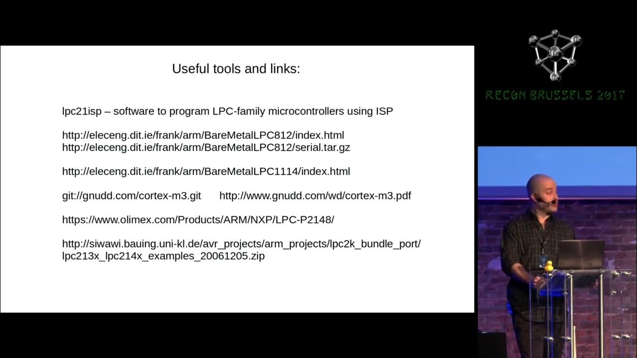 Recon 2017 Brussels - Breaking Code Read Protection on the NXP LPC-family Microcontrollers - YouTube
