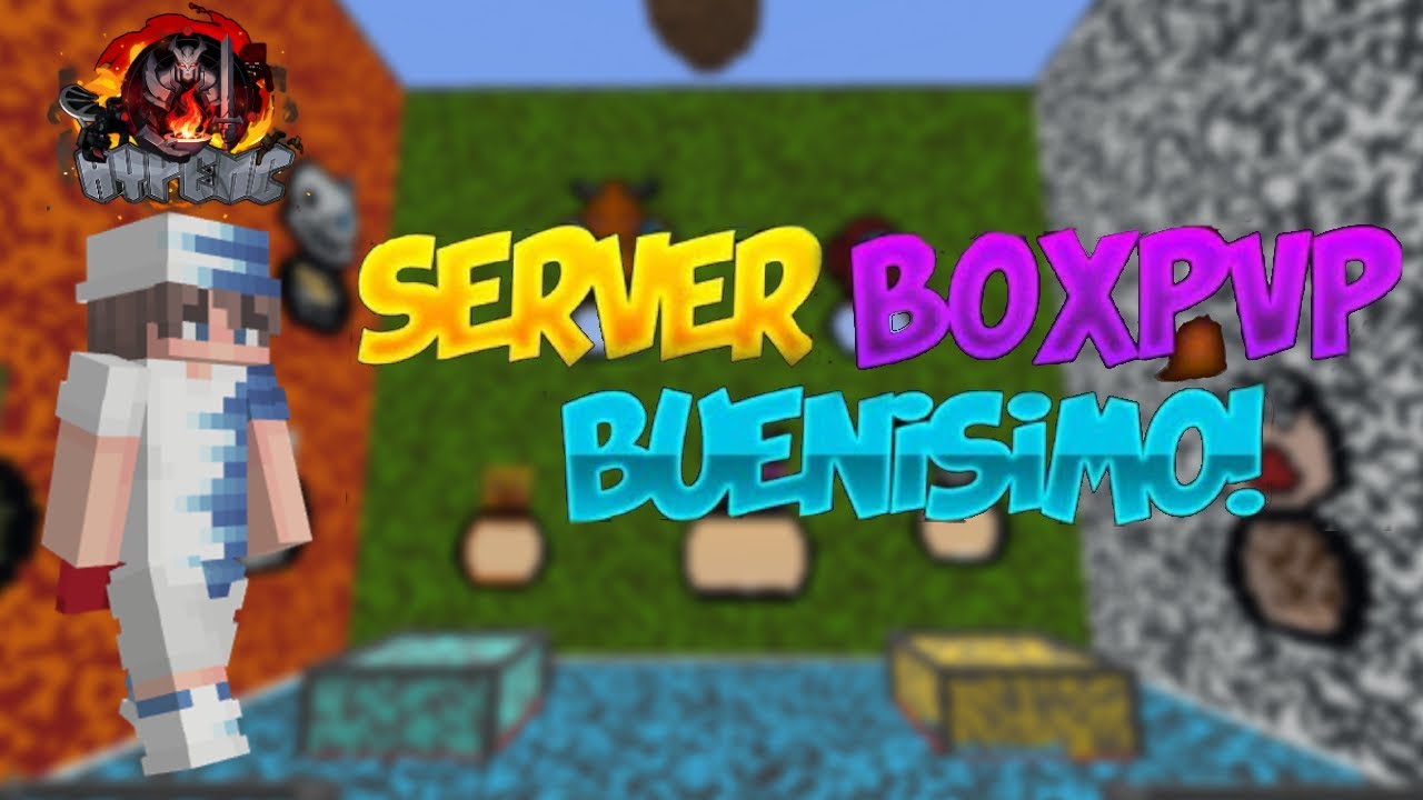 EL MEJOR SERVER BOXPVP DE MINECRAFT ️ JAVA Y BEDROCK NO PREMIUM 😱 - YouTube