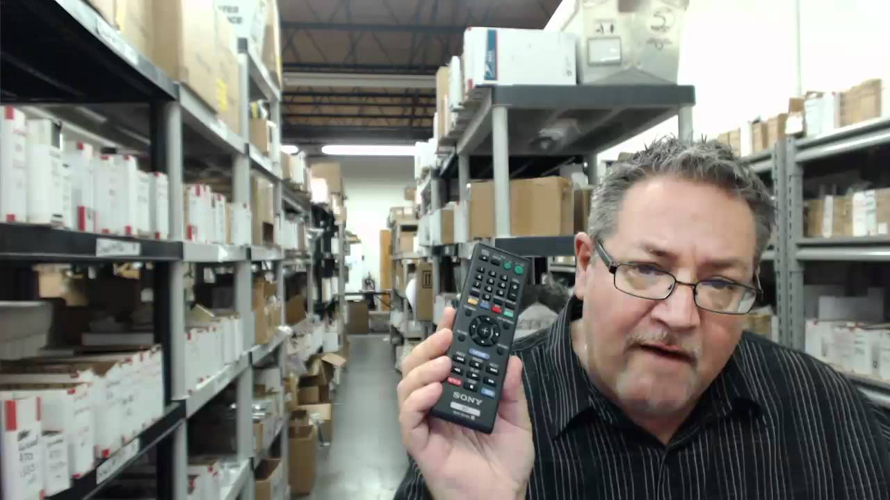 Original Sony RMT-B119A BLU RAY Remote Control - ElectronicAdventure ...