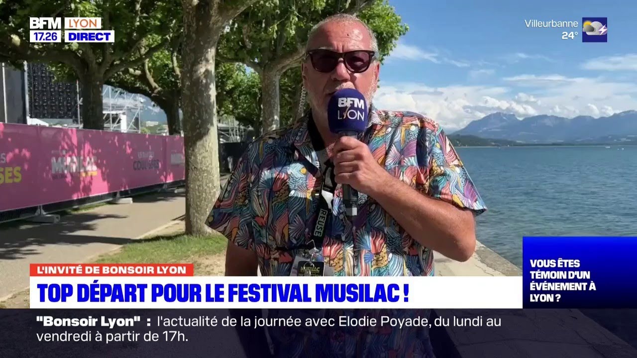 L'invité de Bonsoir Lyon du mercredi 5 juillet : Rémi Perrier ...