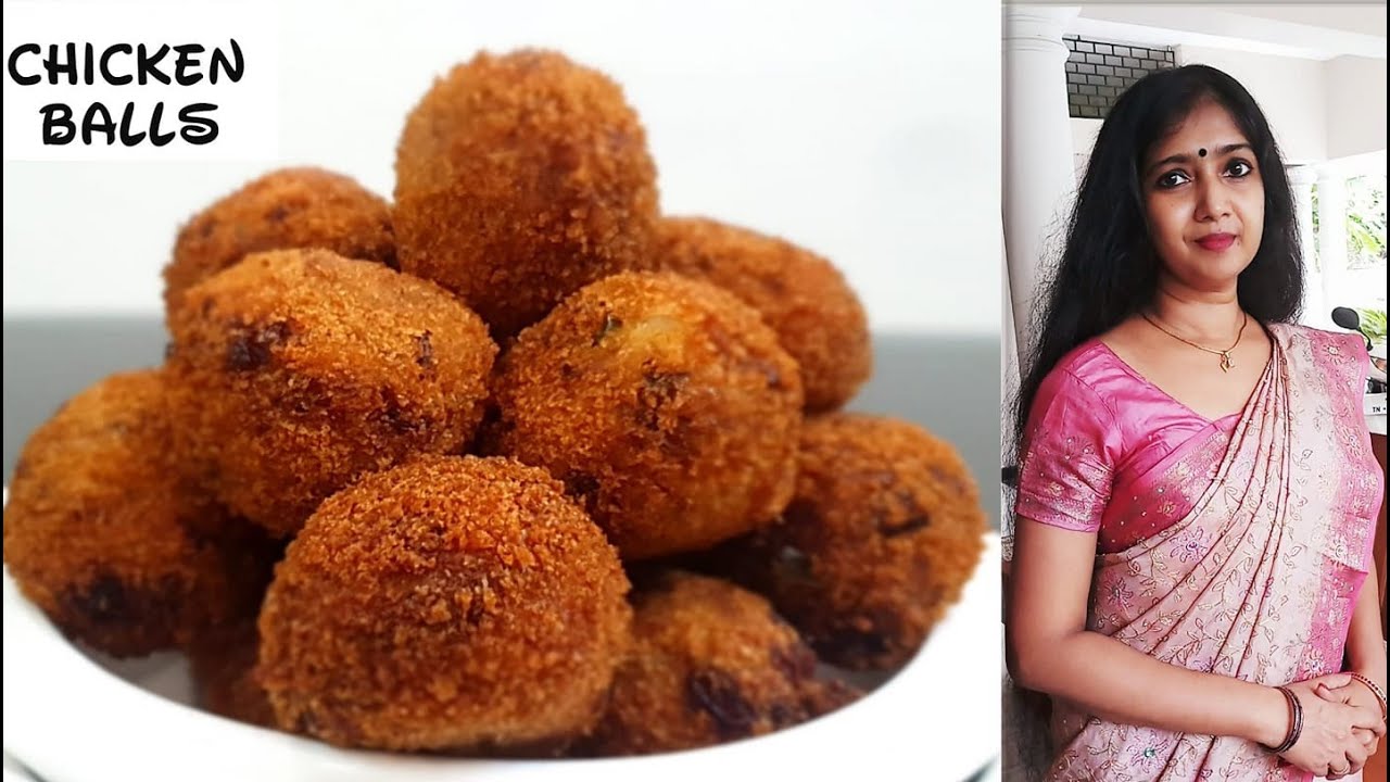 Chicken Ball Recipe/Homemade Chicken Ball Recipe..... - YouTube
