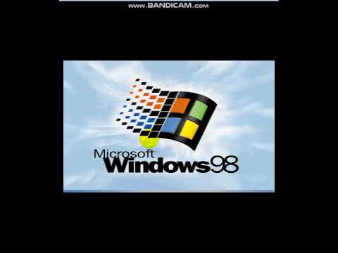 Windows 98 Shutdown And Startup - YouTube