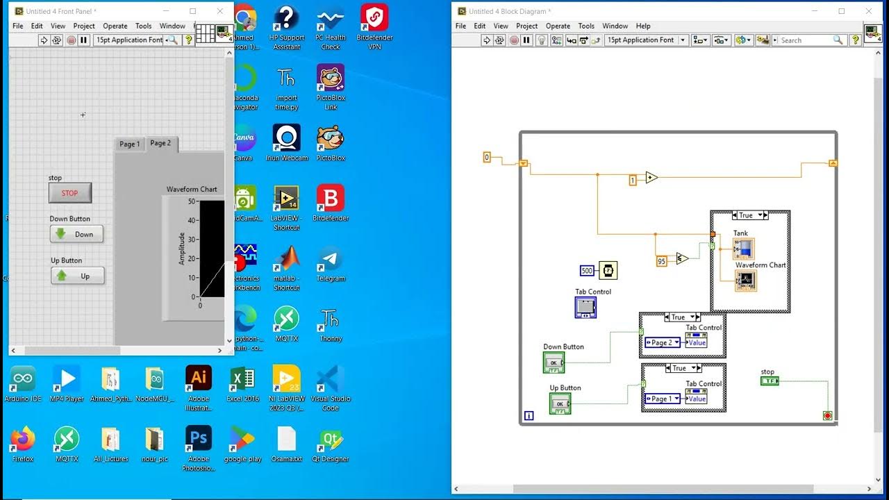 LabView Front panel Design - YouTube