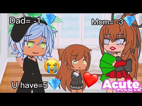 DAD OR MOM ? 😥(Part 69) // Gacha Life Meme 💖