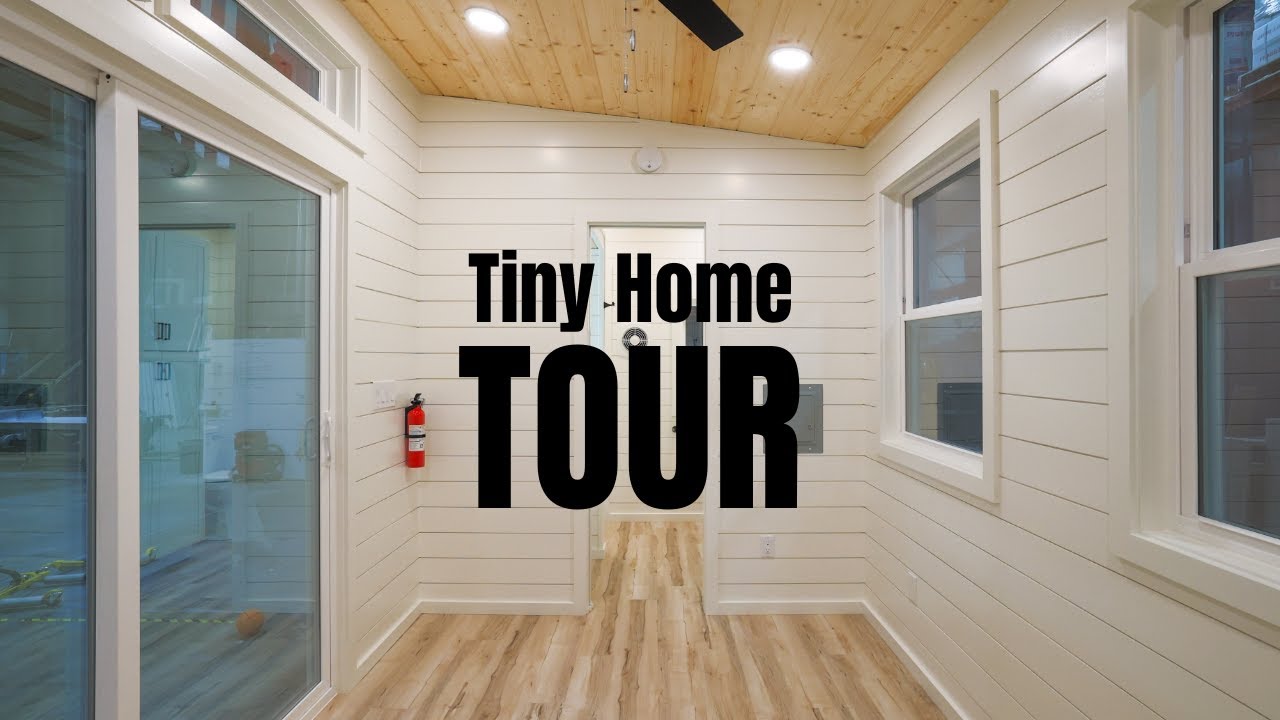 Tiny Home Tour of our New Finished Unit, The Flex! 🏠🤩 - YouTube