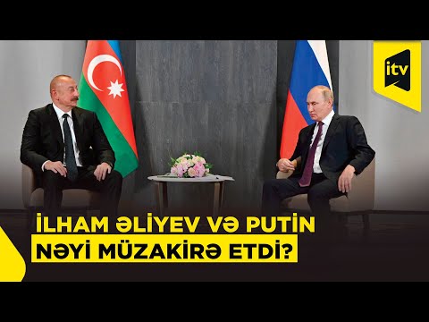 Prezident İlham Əliyev və Vladimir Putin arasında telefon danışığı olub