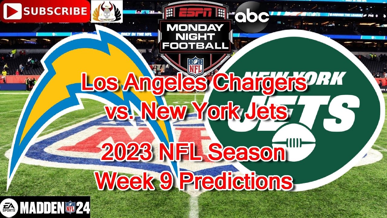 Los Angeles Chargers vs. New York Jets | 2023 NFL Season Week 9 ...