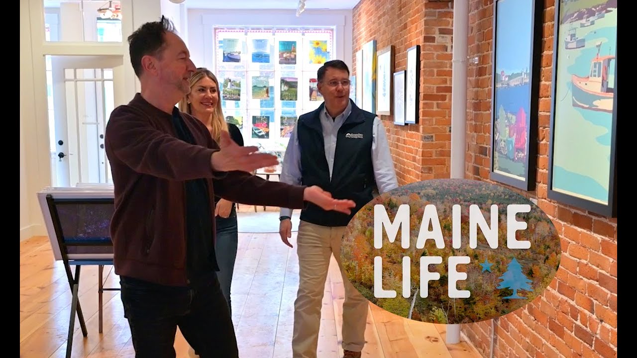 A lovely introduction to the Alan Claude Gallery - Gardiner, Maine by ...