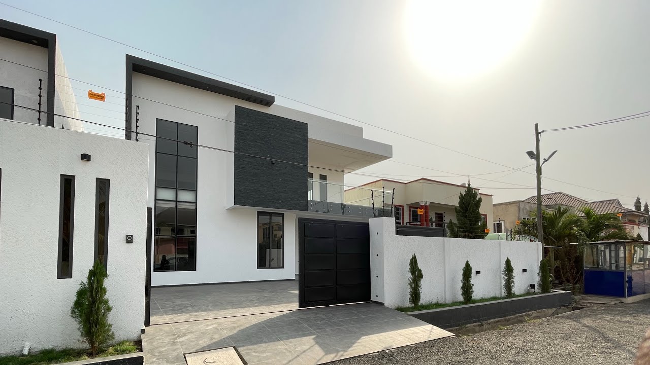 Inside an Ultra Modern 4Bedroom House With Swimming Pool at Trassaco ...