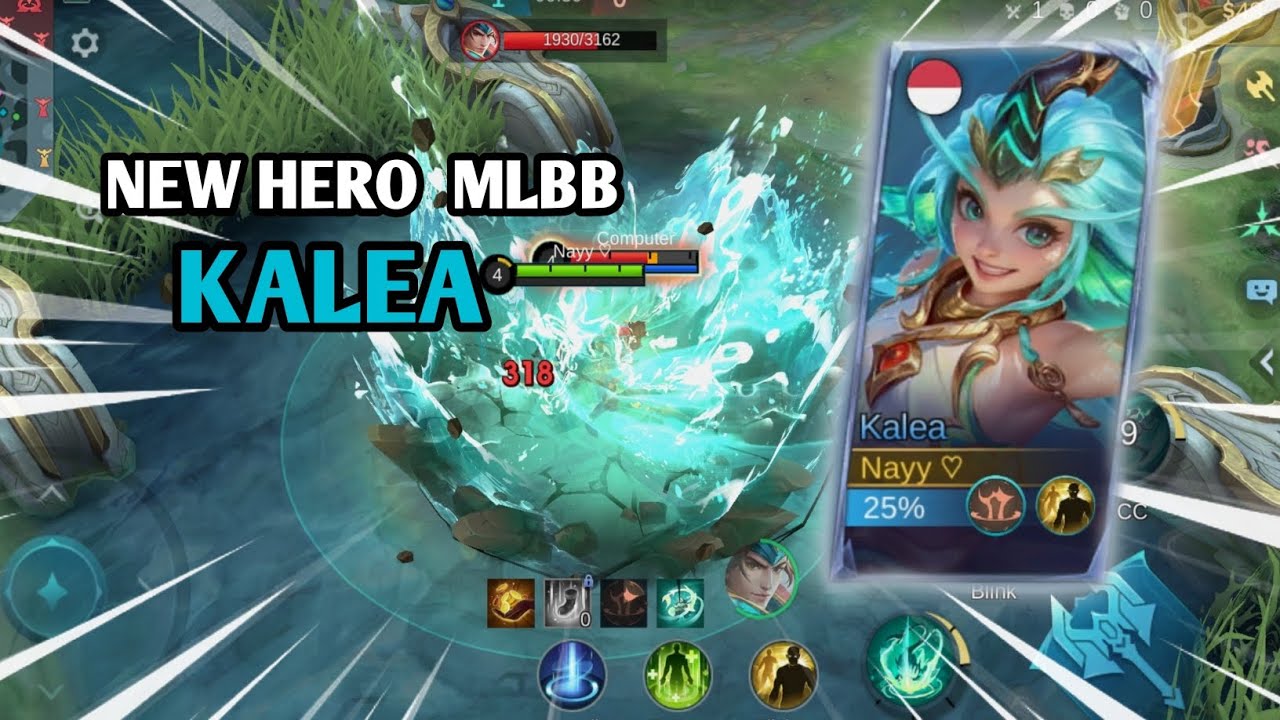 NEW HERO KALEA MLBB PART1 #mobilelegends #moontonmlbb #kalea - YouTube