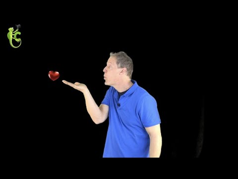 Let's learn English: To blow a kiss