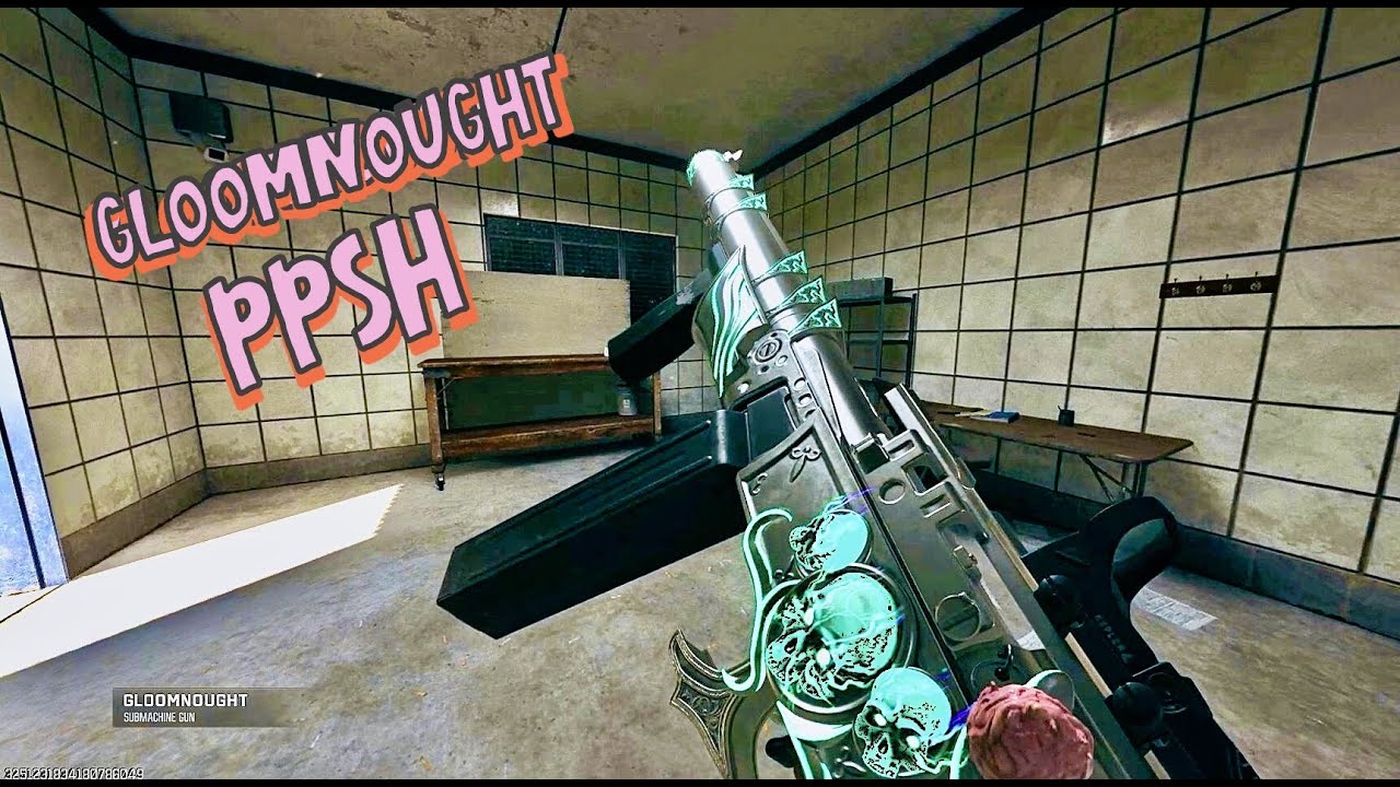 CALL OF DUTY WARZONE BO6 GLOOMNOUGHT PPSH 41 SMG GAMEPLAY PC (No ...