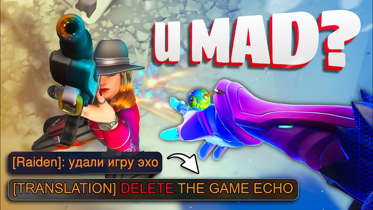 I TILTED Russian Player as Echo | Overwatch - YouTube