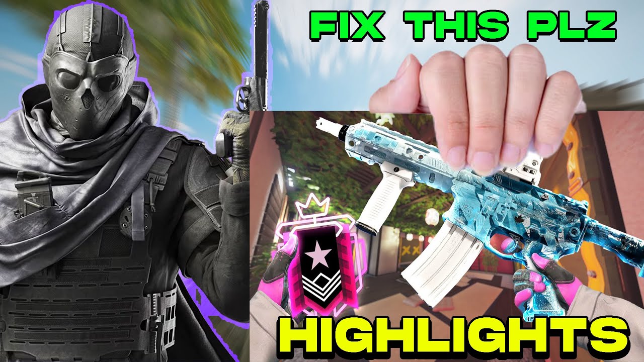 Insane Rainbow Six Siege Moments: The Best Highlights - YouTube