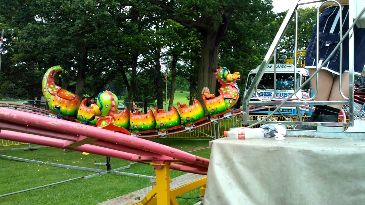 ROUNDHAY PARK FUNFAIR 2012 - YouTube