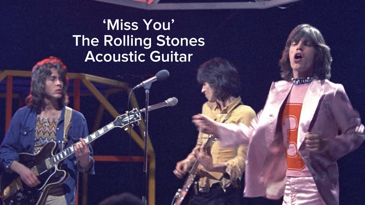 ‘Miss You’ The Rolling Stones - Chords In Description (Standard - No ...