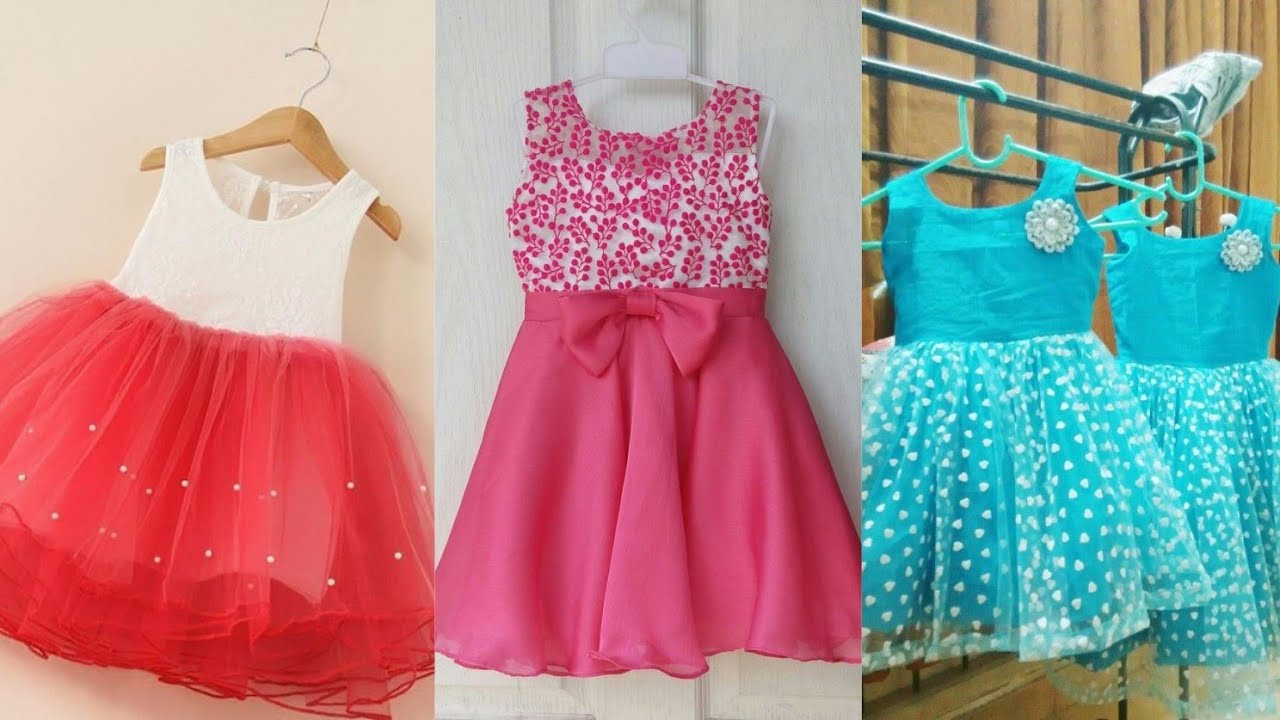 Baby girl Dresses Ideas Net Designs Collection || Fashion Expert - YouTube