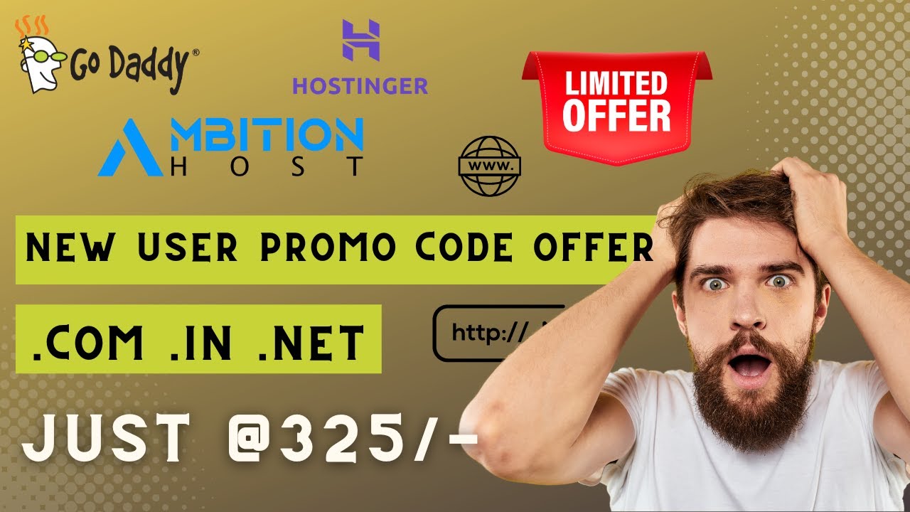 GoDaddy Cheap Domain Name Registration 2023 | .com domain @100 and .in ...