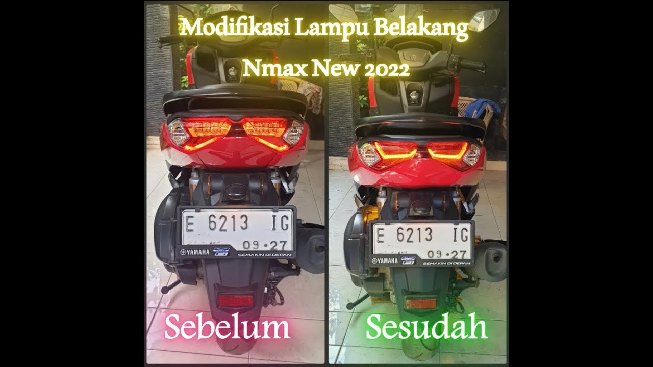 Modif Lampu Belakang Nmax Tahun 2022 - YouTube