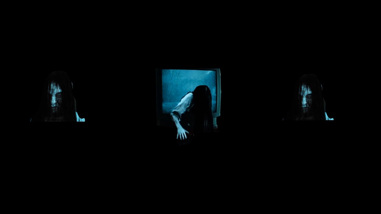 4K Hologram Horror: Creepy Ring Girl Comes Out of the Screen! - YouTube